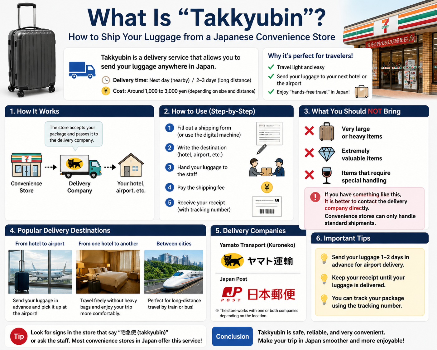 What Is “Takkyubin”? (How to Ship Your Luggage from a Japanese ...